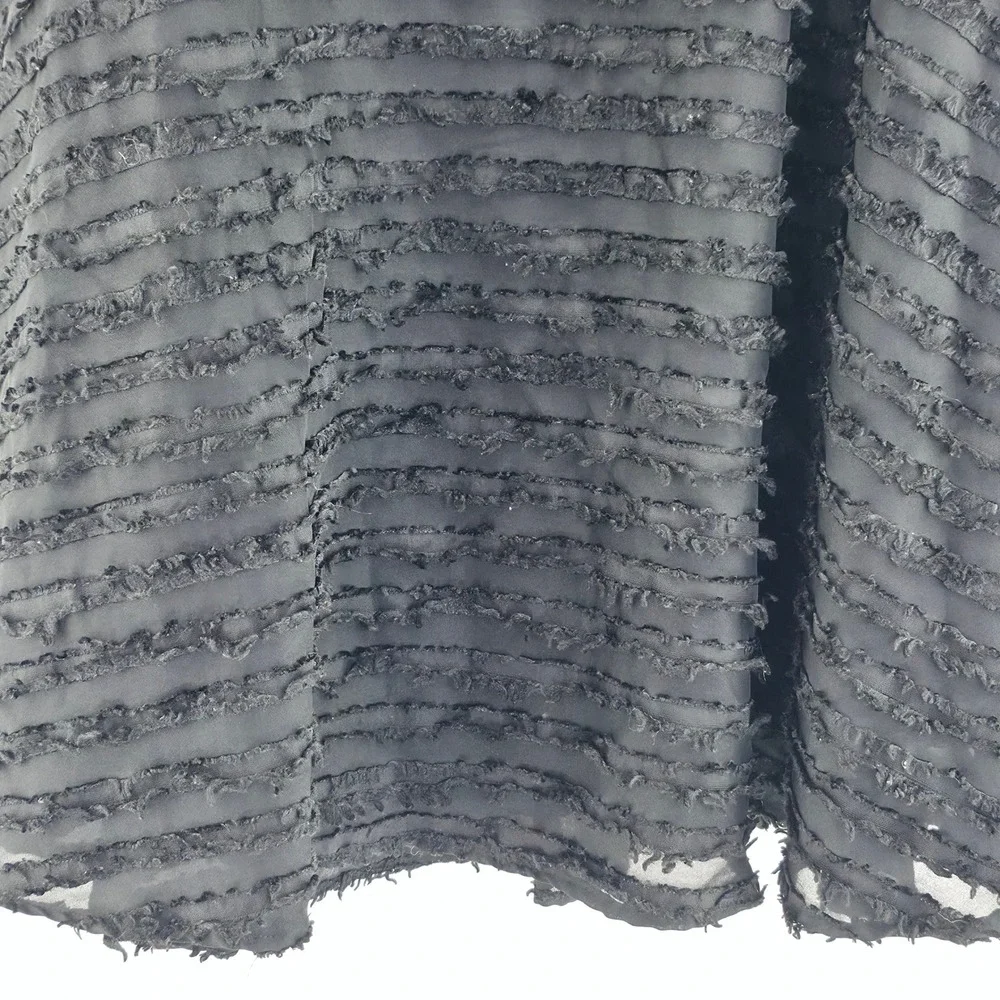 Maeve | Skirts | Maeve Anthropologie Textured Eyelash Fringe Midi Skirt ...